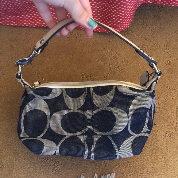 Coach | Bags | Coach Mini Bag Small Denim Coach Purse | Poshmark
